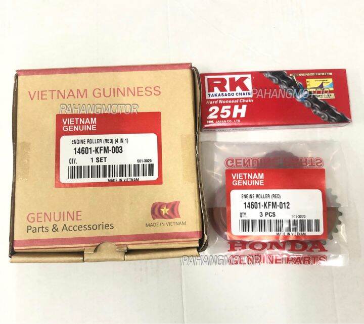 EX5 Dream Wave100 W100 Engine Roller Timing Chain Set | Lazada