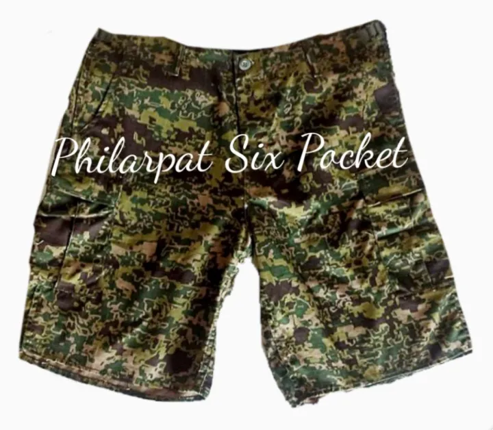Philarpat Six Pocket Cargo Short for Men | Lazada PH