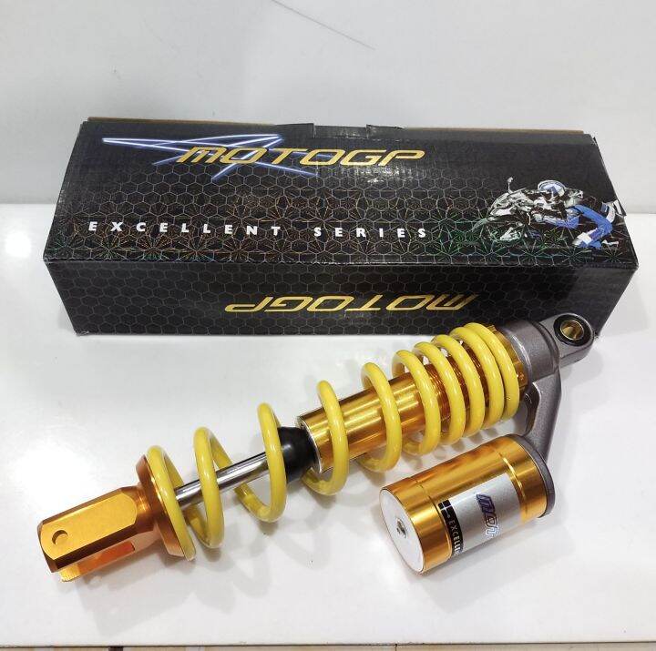 MotoGP shock tabung atas kuning gold vario beat Scoopy Genio mio Fino ...