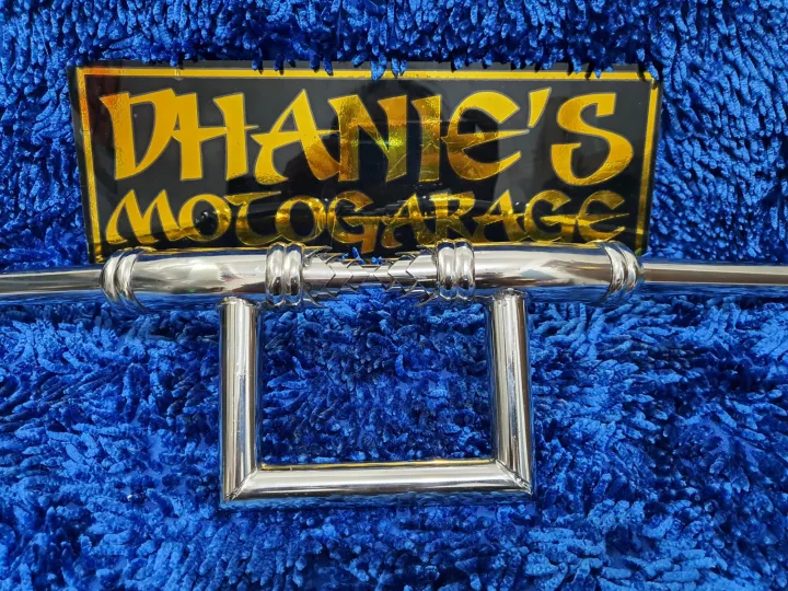 Custom Made Stainless Steel Motorcycle Handlebars / Manibela - Rose ...