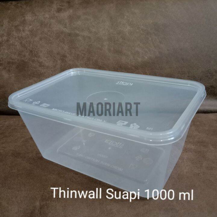 Thinwall SUAPI 1000 ml Natural 10 pcs | Lazada Indonesia