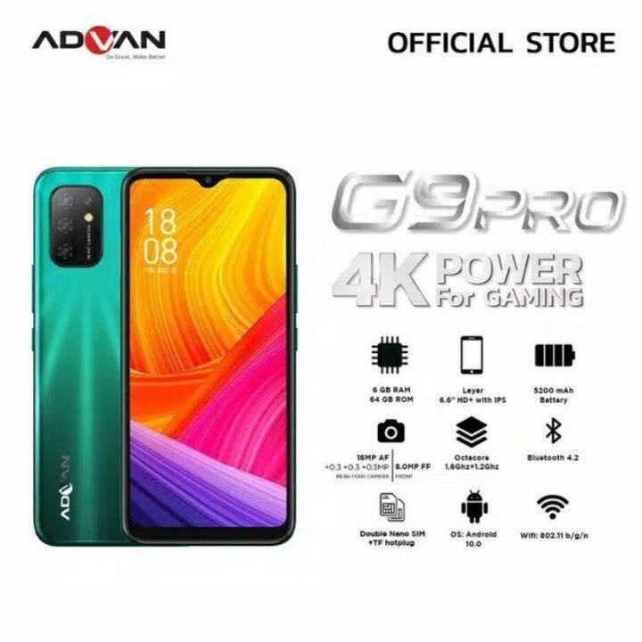 ADVAN G9 PRO 4K Power off Gaming | Lazada Indonesia