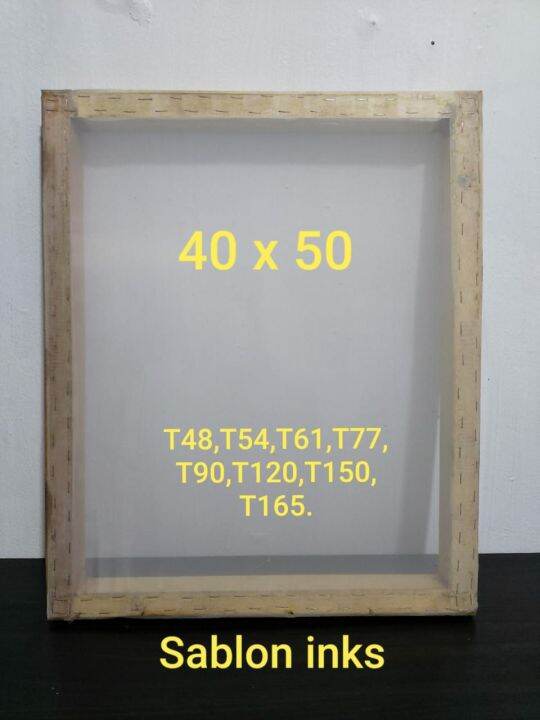 frame screen sablon 40×50 LENGKAP | Lazada Indonesia