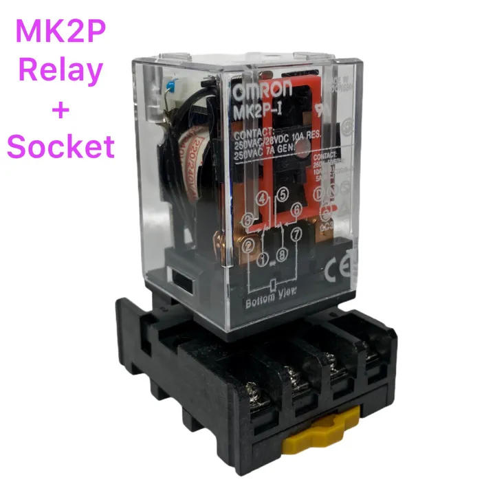 MK2P Power Relay with free socket | Lazada PH