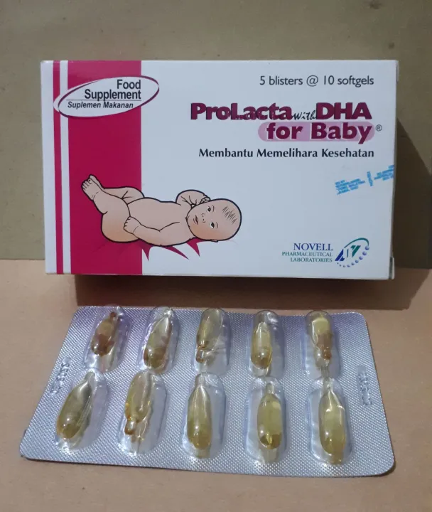 [1strip 10 kaps] Prolacta dha for baby | Lazada Indonesia