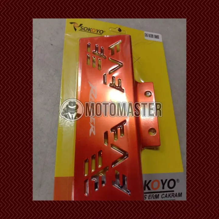 Radiator Cover Raider 150 Carb Type Motorcycle Orange | Lazada PH
