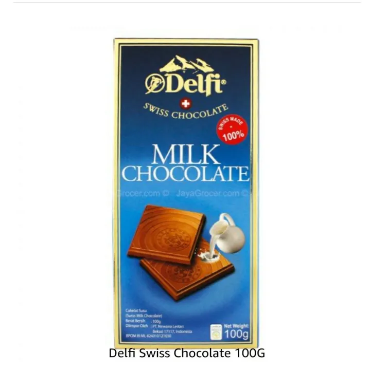 Delfi Swiss Chocolate 100G | Lazada PH