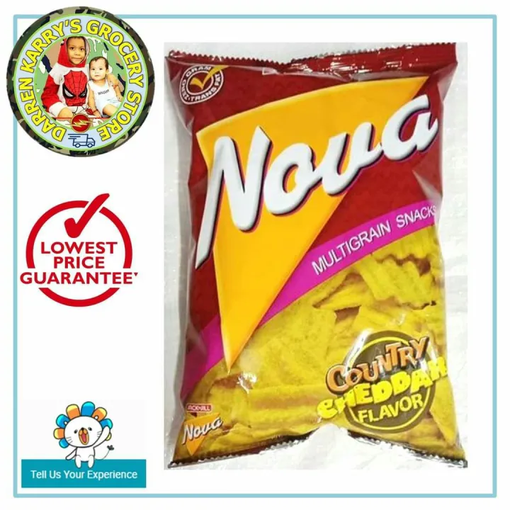 NOVA CHEEDAR 78 GRAMS | Lazada PH