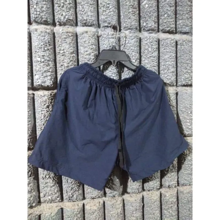 NAVY BLUE TASLAN SHORTS | Lazada PH