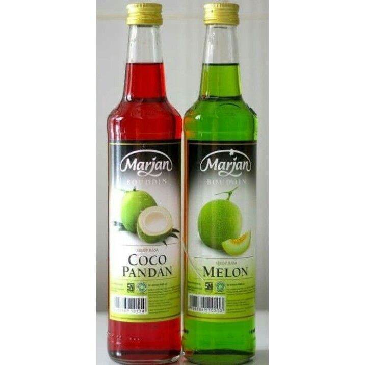syrup marjan cocopandan 460ml | Lazada