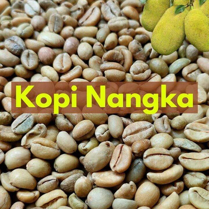 Kopi Nangka Biji Mentah atau Greenbean Kemasan 1Kg juga biasa di sebut ...