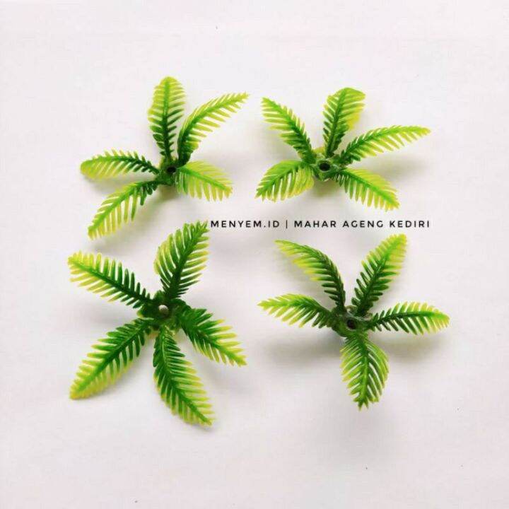 3 RUMPUT PLASTIK /RUMPUT SINTETIS /RUMPUT ARTIFICIAL Daun pakis mini ...