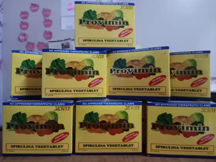 Provimin Spirulina 150 tablets 200mg | Lazada PH