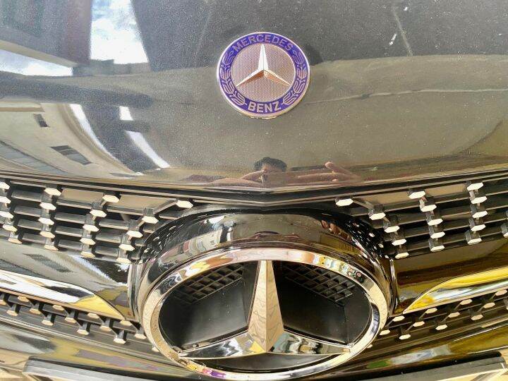 Mercedes Benz w204 w205 w211 w212 w220 w221 front bonnet hood logo ...