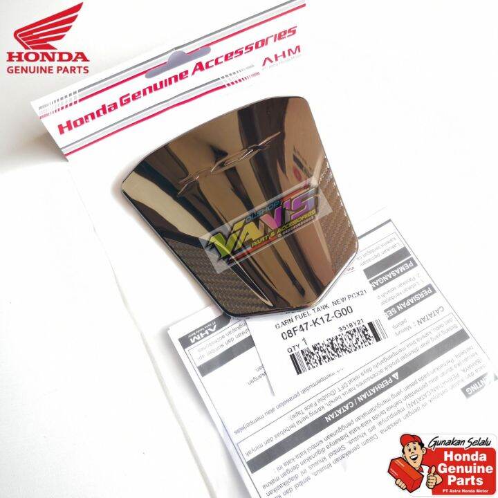 Garnish Fuel Tank PCX 160 Original Honda Genuine Accessories | Lazada ...