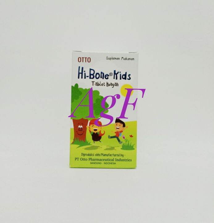 Hi Bone Kids Tab Kunyah isi 50 (Otto) | Lazada Indonesia