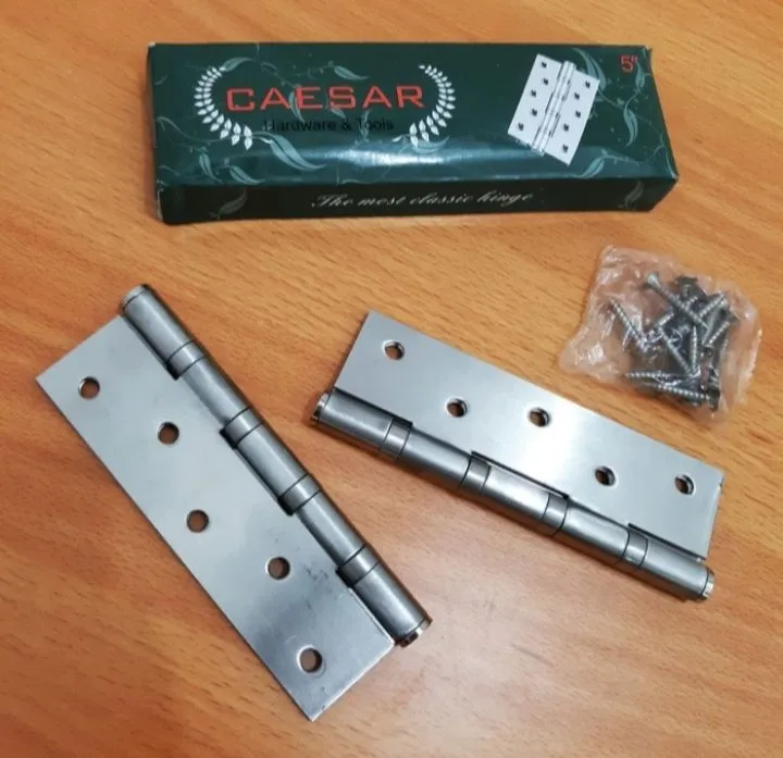 ENGSEL PINTU BESAR STAINLESS STELL 5 INCH TEBAL/HARGA 2 PCS | Lazada ...