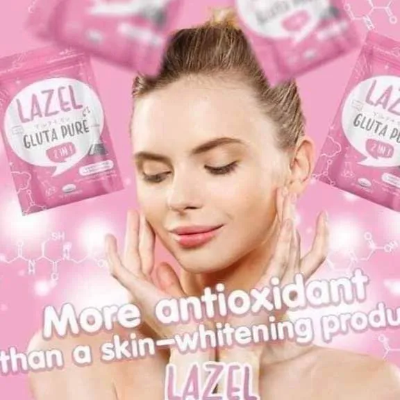 Original Lazel Gluta Pure 2 in 1 Whitening Pure Glutathione | Lazada PH