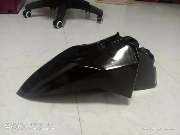FRONT FENDER MIO 125 I M3 GLOSSY BLACK | Lazada PH