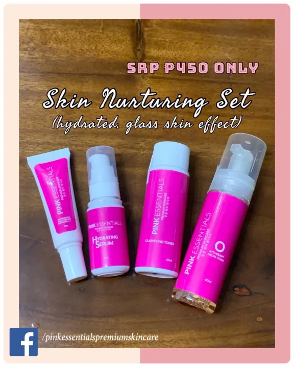 Pink Essentials Nurturing set ( Maintenance ) | Lazada PH