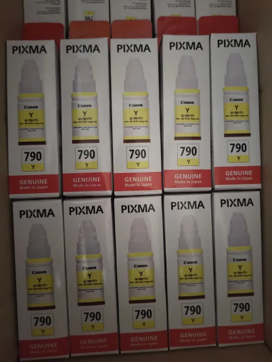 CANON PIXMA 790 YELLOW 40 PCS IN BOX | Lazada PH