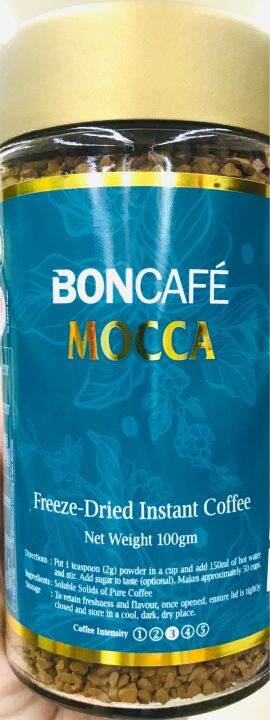 Boncafe Mocca Freeze-Dried Instant Coffee 100g | Lazada PH