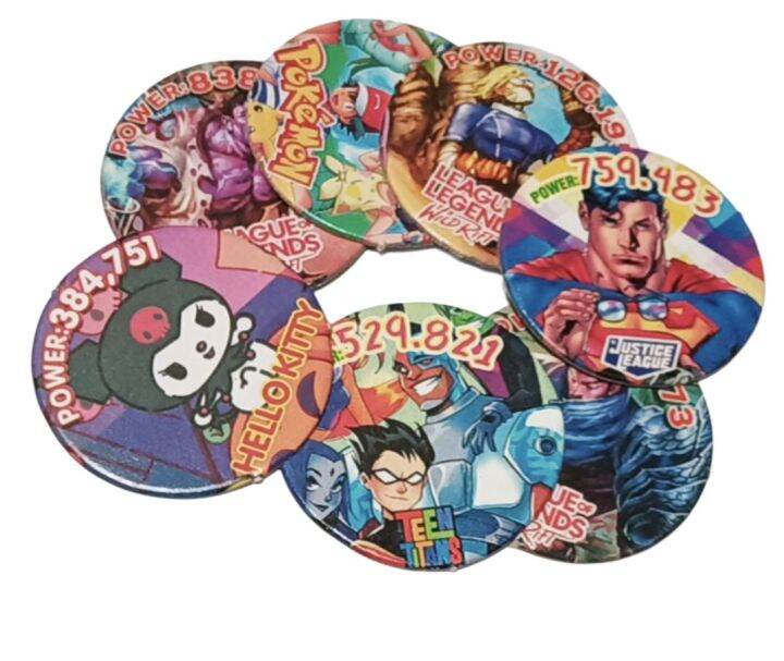 Pogs collectibles Assorted design 100pcs | Lazada PH