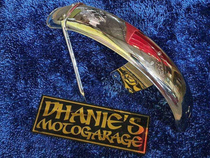 Honda TMX 150 Supremo Stainless Steel Front Fender ( Tapalodo ...