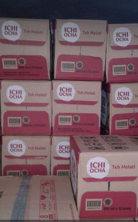 Teh Ichi Ocha/Teh Melati/1 Dus/Isi 24 Botol/350 ml/Nasrul shop | Lazada Indonesia
