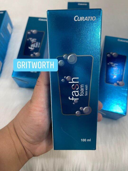 Fash Foam Face Wash Curatio for acne prone and oily skin Dermagrade ...