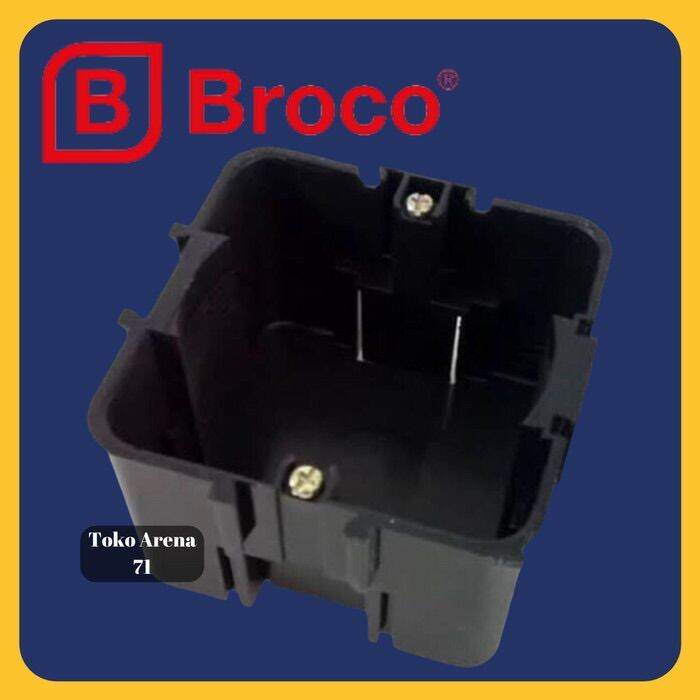 Broco Inbowdus Kotak Hitam Inbow Dus IB Dus Segi Mangkok listrik segi ...