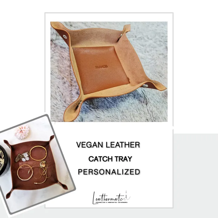 Personalized leather catch trays | Lazada PH