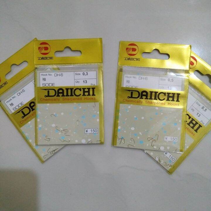 Daiichi DH 6, ukuran 0,3 DAIICHI DH6 SODE DAICHI DAICI kail kecil ...