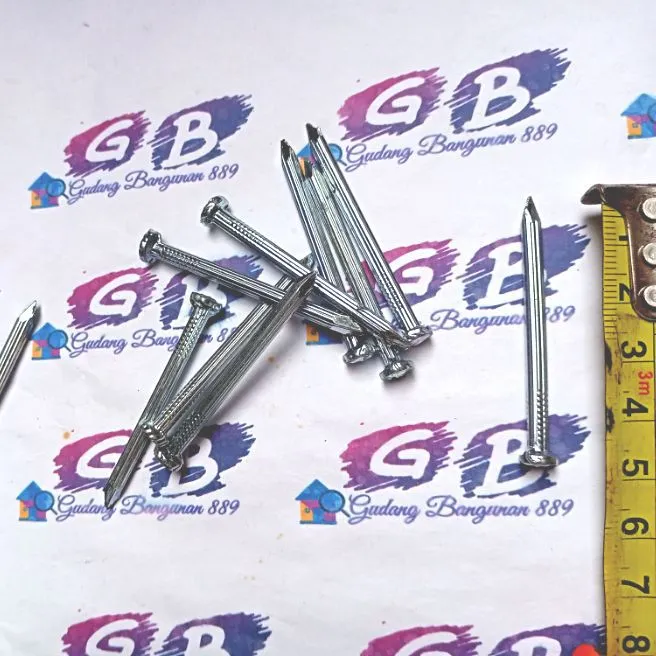 PAKU BETON 2 INCI 5CM / PAKU TEMBOK 5 CM ECERAN (10 BIJI) | Lazada ...