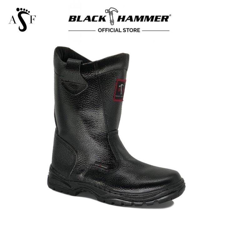 ORIGINAL BLACK HAMMER HIGH CUT GENUINE LEATHER Safety Shoes - BH 2334 ...