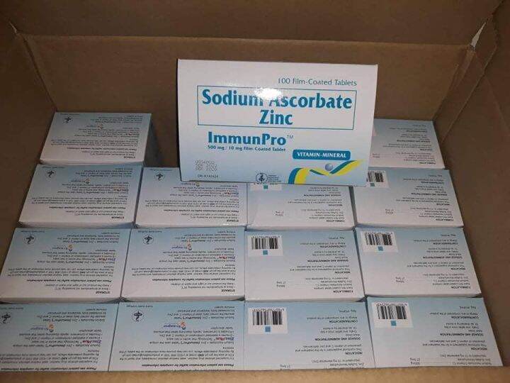 Immunopro Sodium Ascorbate+Zinc(authentic100tablets)exp2024 | Lazada PH