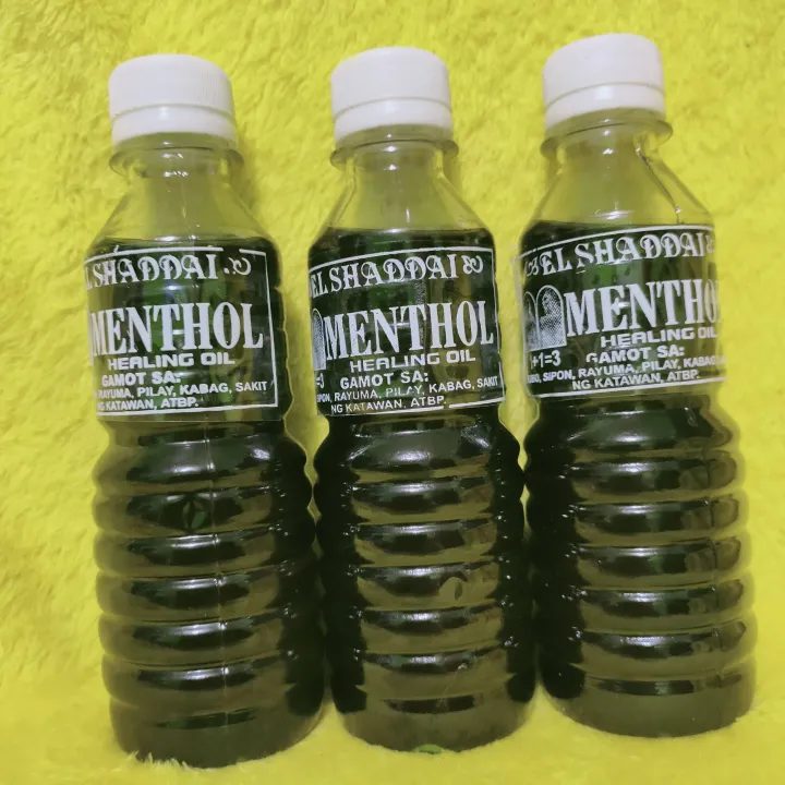 El Shaddai Menthol Green Massage Oil 250ml | Lazada PH