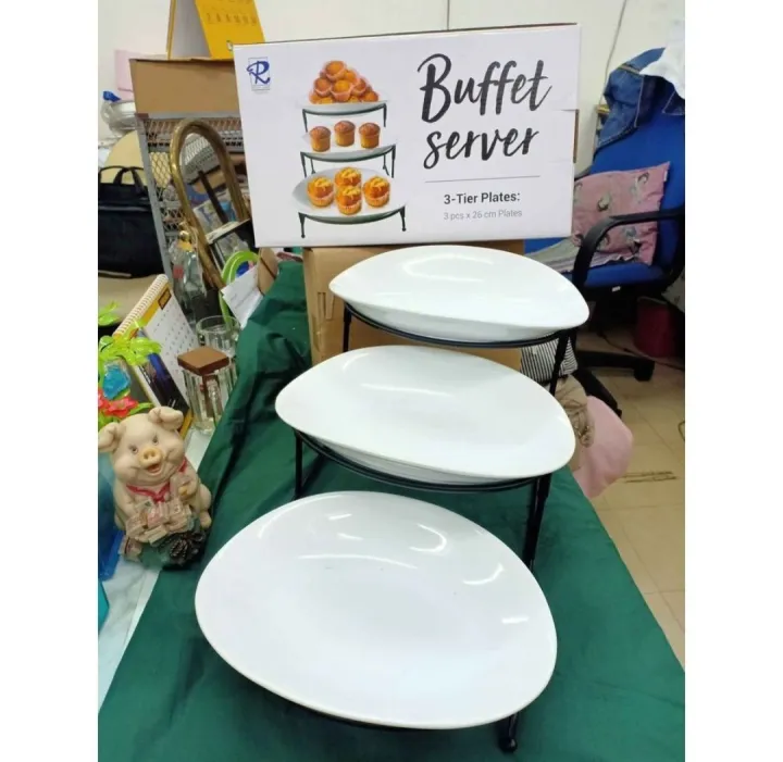 3 tier buffet server | Lazada PH