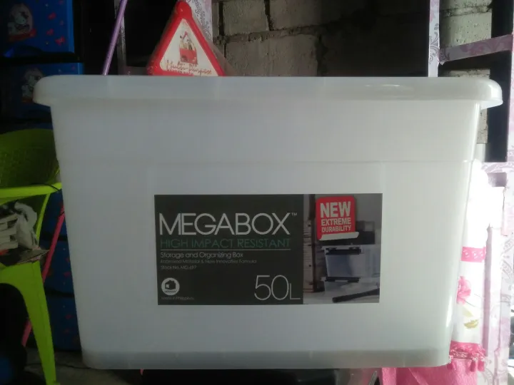 50 liters Megabox | Lazada PH