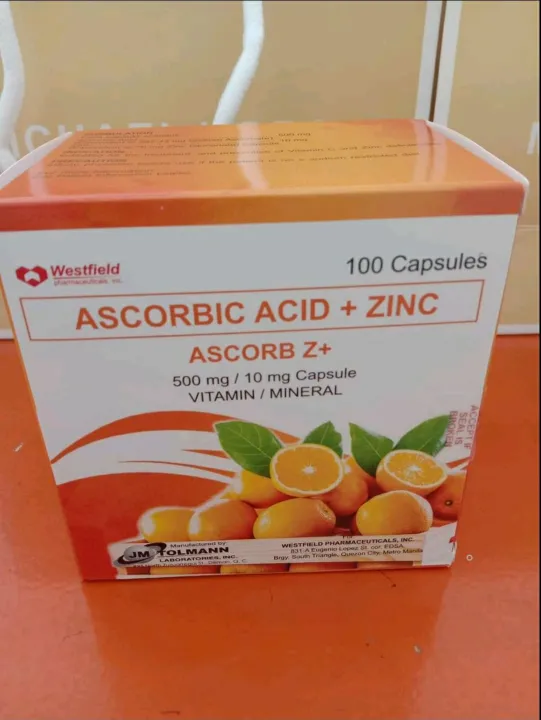 Ascorbic plus zinc | Lazada PH