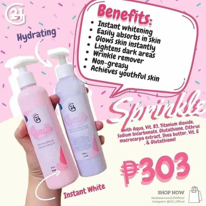 G21 Sparkle Body Lotion (Gel-based) | Lazada PH