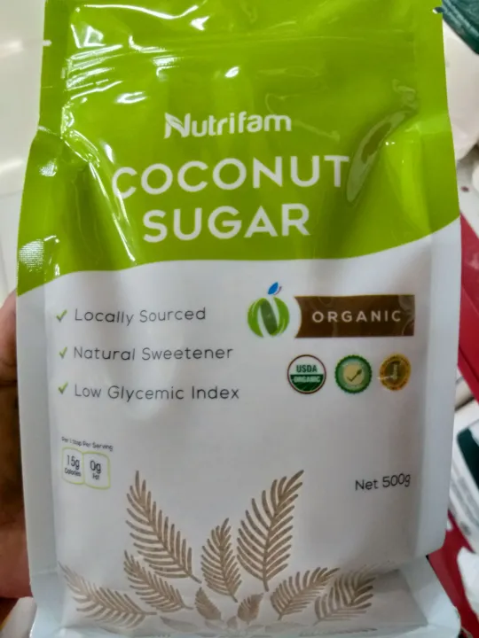Nutrifam Coconut Sugar (500g.) Natural sweetener | Lazada PH