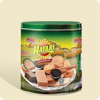 HATARI ASSORTED BISCUITS 350gr / KUE KALENG HATARI / HATARI ASSORTED ...