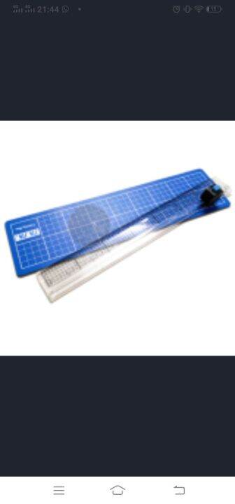 TATA RC-4 Penggaris Ruler Cutter Paper Trimmer With Cutting Mat Alas ...