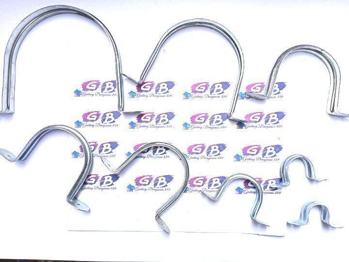 KLEM BESI/CLAMP OMEGA/KLEM PIPA 3 INCI(5biji) | Lazada Indonesia