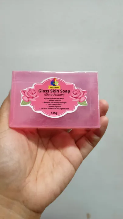 120g Glass Skin Soap (Glycerine Based Soap) with Gluta and Arbutin ...