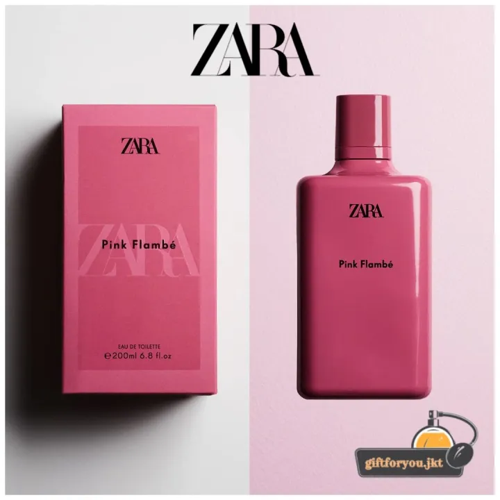Zara Pink Flambe 200 ml Parfum EDT Wanita Original Woman Perfume ...