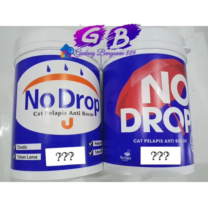 CAT NO DROP HITAM 003 1KG/CAT PELAPIS ANTI BOCOR 1KG | Lazada Indonesia