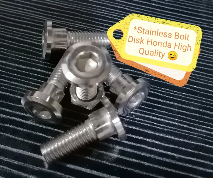Stainless Disk Bolt 8mmx25 for Honda per TWO pcs... | Lazada PH