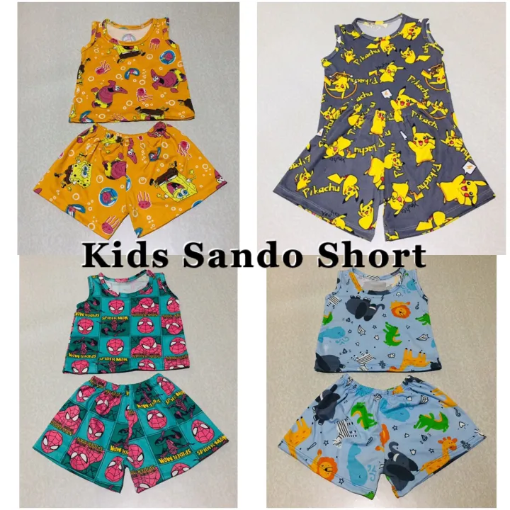 KIDS TERNO SANDO SHORT | Lazada PH